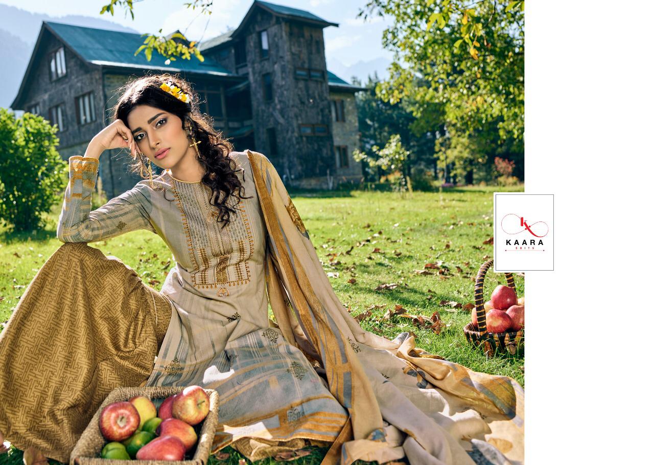 Mahira Vol 2 By Kaara Suits Woven Pashmina Fancy Dress Materials