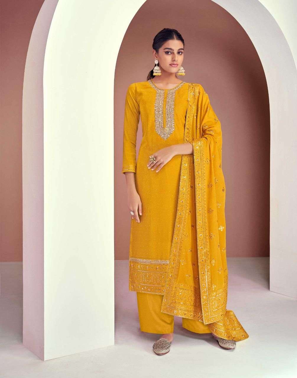 gulkayra designer dimple heavy embroidered dress indian cloth wholesale