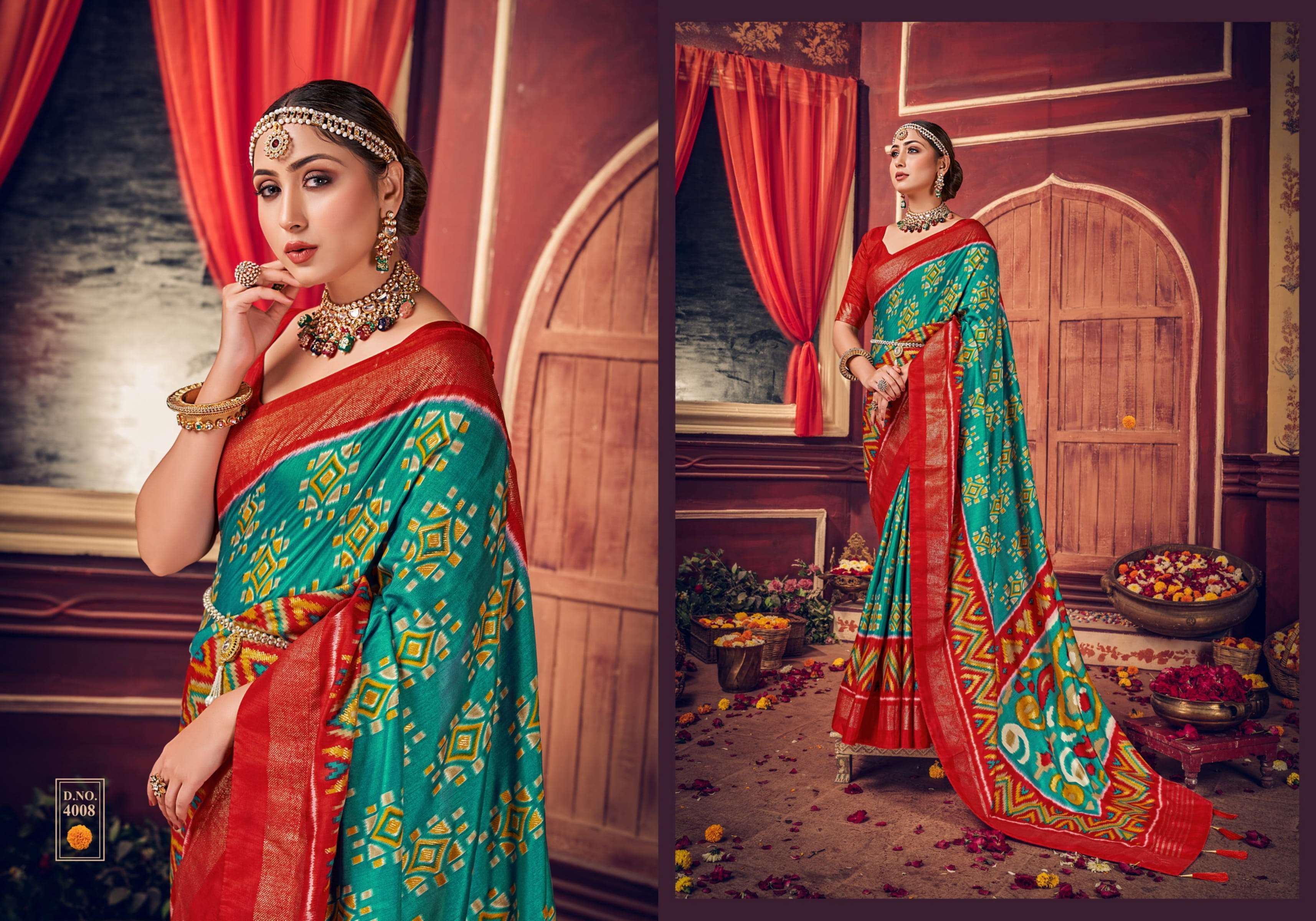 rasvriti by shubh shree creation surat velvet tusser silk with picofall border sarees